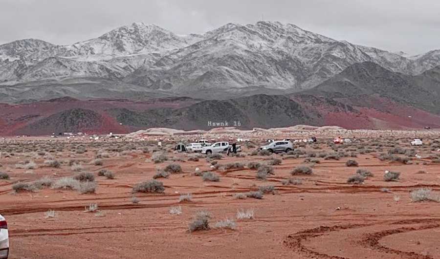 Snowfall brings sightseers to Saudi Arabia’s Tabuk | Arab News