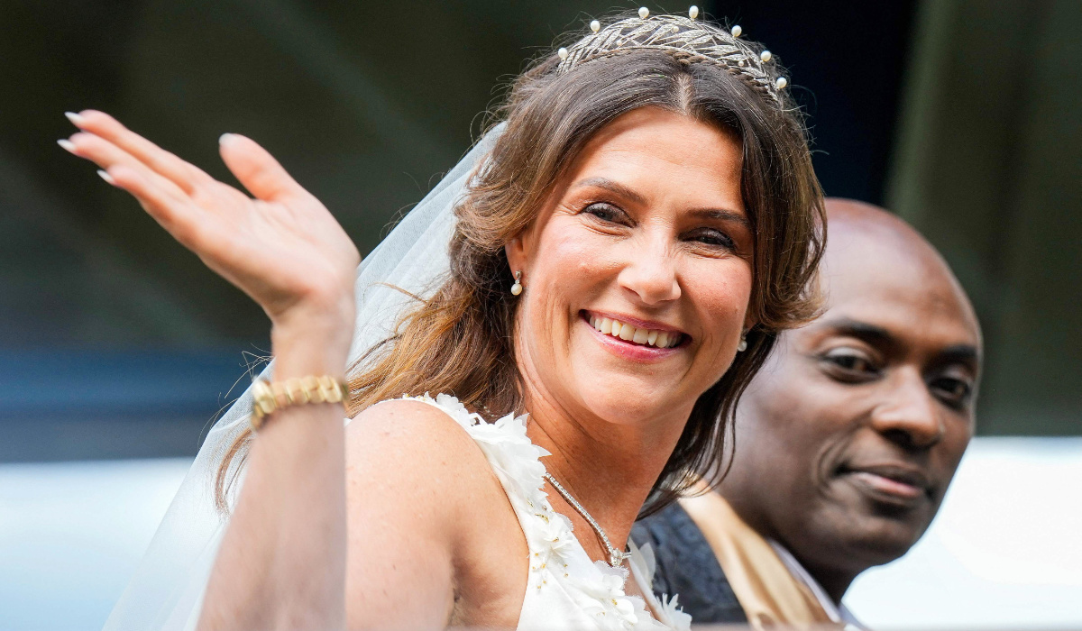 A Norwegian princess marries an American self-styled shaman in front of a star-studded audience ...