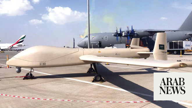 Saudi combat drone makes debut | Arab News
