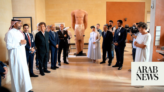 Lihyanite ‘monumental statue’ from Saudi Arabia’s AlUla goes on display ...