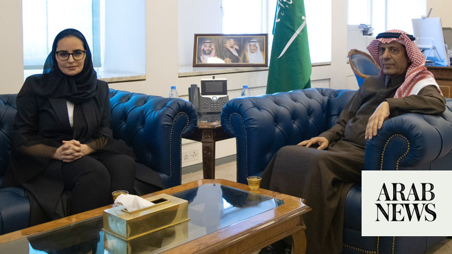 Saudi deputy minister receives secretary-general of the Digital Cooperation Organization | Arab News