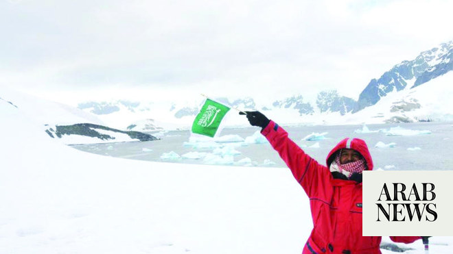 Saudi geologist returns from Antarctica | Arab News