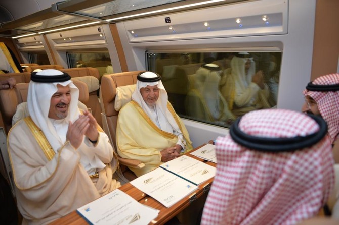 High-speed Haramain train makes pilot trip | Arab News