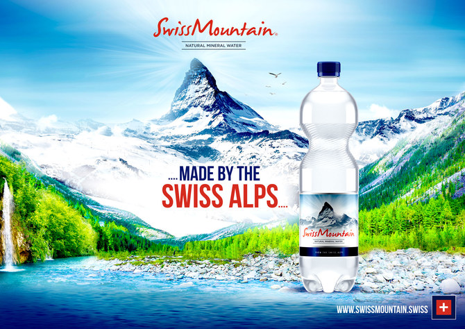Bottled Water Logos With Mountains