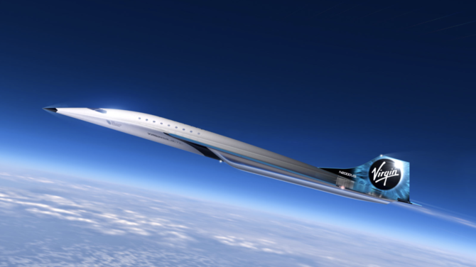 Virgin Galactic unveils supersonic jet design | Arab News