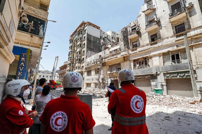 Historic downtown Cairo building collapse injures 5 | Arab News