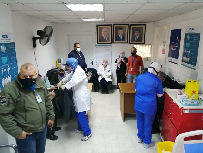 Jordan begins COVID-19 vaccination drive as physician, 87, gets first ...