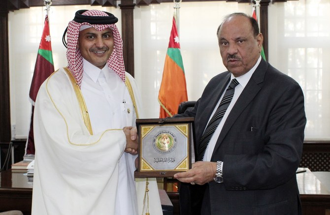 Jordan, Qatar discuss security cooperation | Arab News