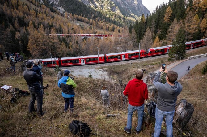 Swiss claim record for world’s longest passenger train | Arab News