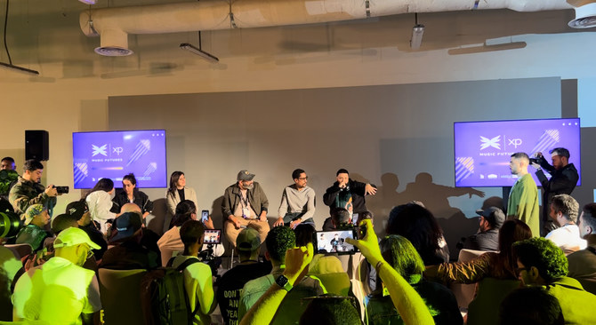 DJ Khaled makes a surprise appearance at XP Music Futures in Riyadh ...