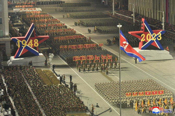 Kim oversees military parade showcasing North Korea’s most advanced ...