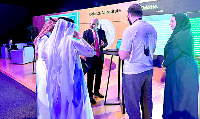Deloitte launches AI Institute at Riyadh event | Arab News