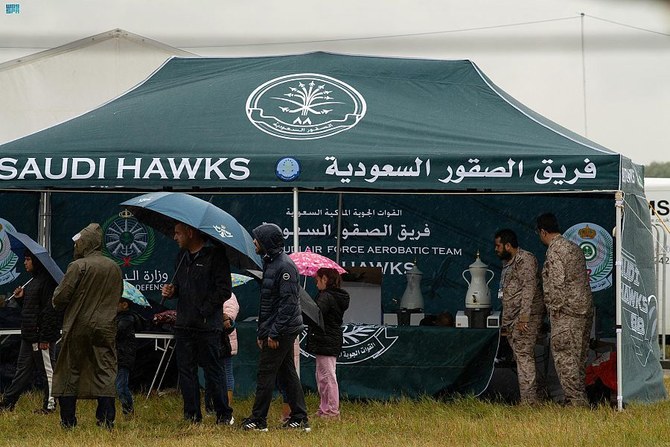 Saudi Hawks captivate audiences for second day at UK air show | Arab News