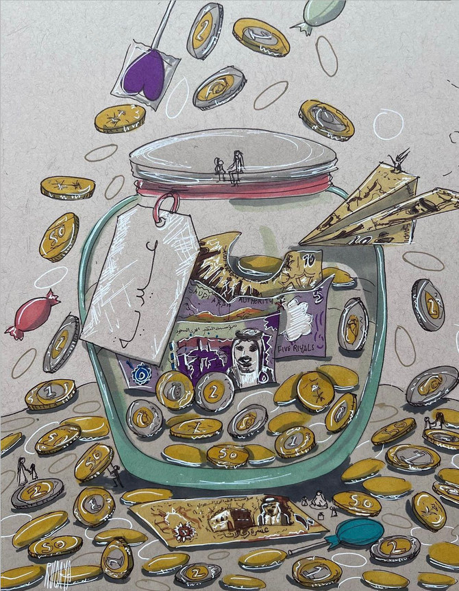 Saudi artist brings a unique perspective to the Saudi cultural ...