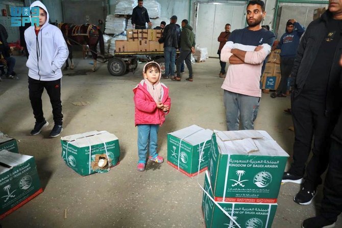 Saudi aid for Palestinians in Gaza continues | Arab News