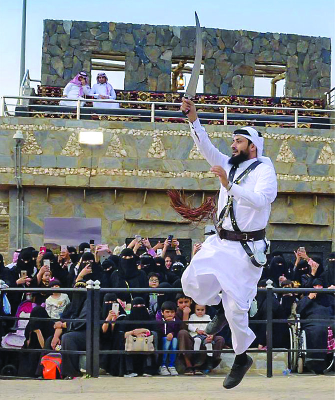 Ardah performer finds strength in traditional Saudi dance | Arab News