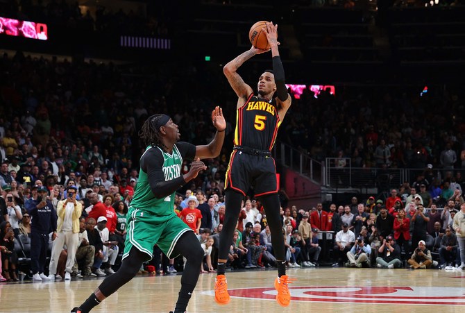 Hawks hold off Celtics in NBA overtime thriller | Arab News
