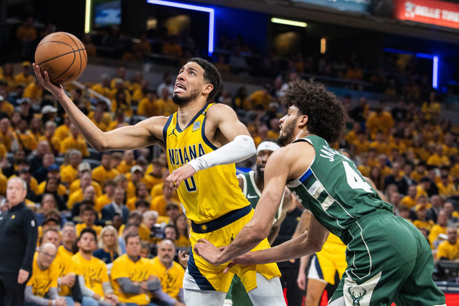 Haliburton hits winner as Pacers hold off Bucks, Timberwolves push Suns to brink | Arab News