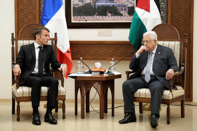 France’s Macron urges Abbas to ‘reform’ Palestinian Authority with ...