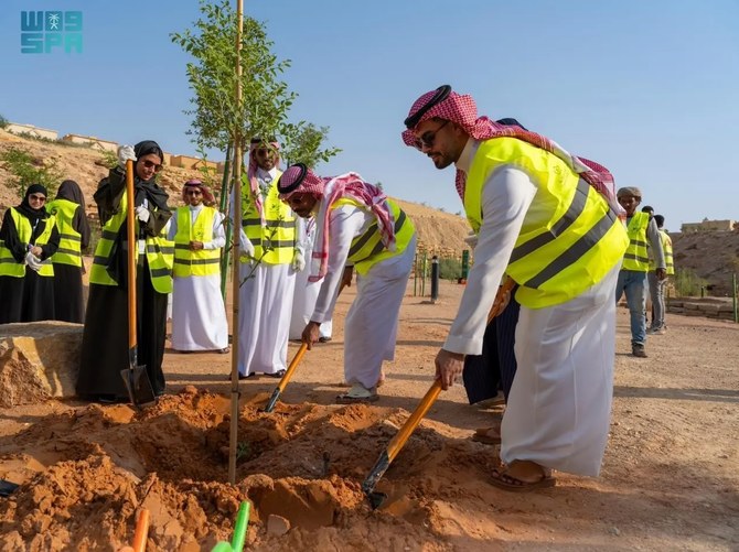 Green Riyadh, sports ministry launch tree-planting initiative | Arab News
