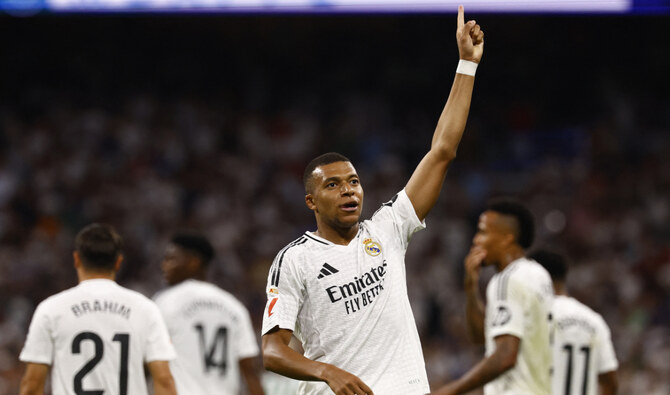 ‘Great moment’ for Mbappe as he scores first La Liga goals for Real Madrid | Arab News