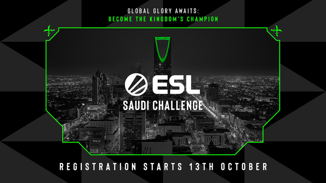 ESL Saudi Challenge to offer Kingdom’s gamers a path to global ...