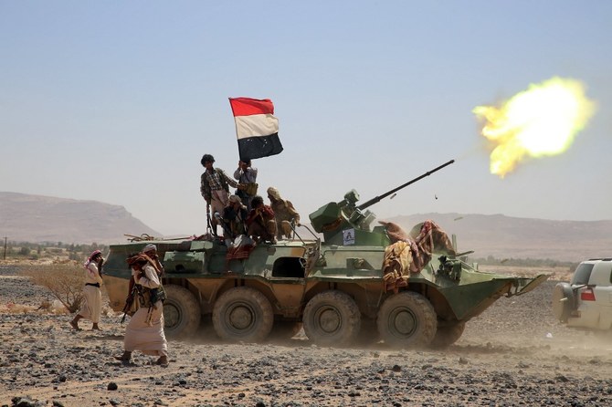 Houthi commander killed as Yemen troops halt militia advances | Arab News