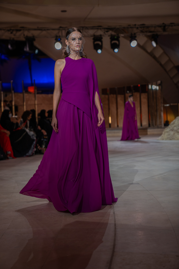 Honayda Serafi inspired by outer space at Riyadh Fashion Week show ...